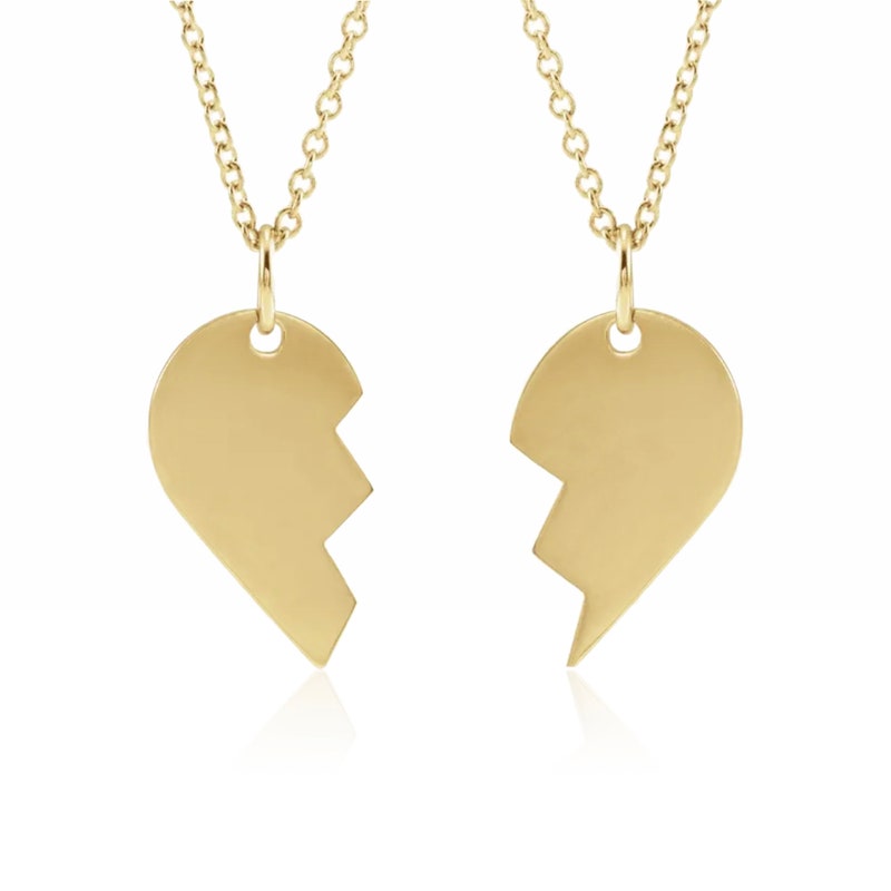 Gold Best Friend Charms - Etsy