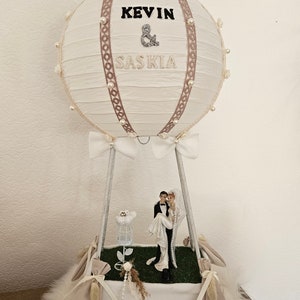 Geldgeschenk Hochzeit , Heißlftballon - Etsy.de