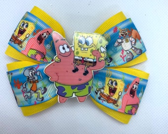 Spongebob Bow | Etsy