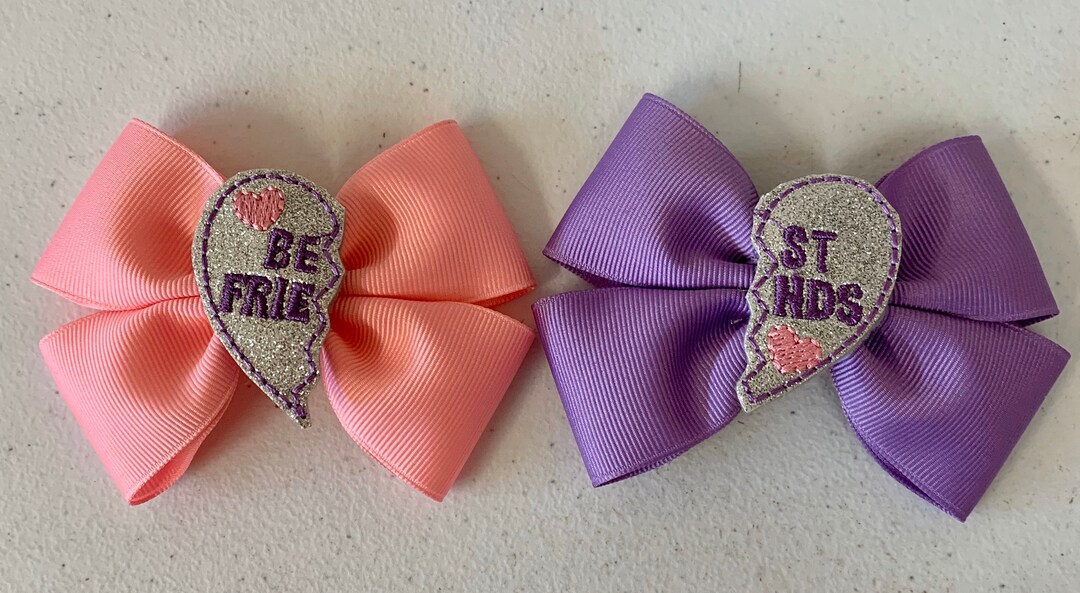 Best Friends Bow Set - Etsy