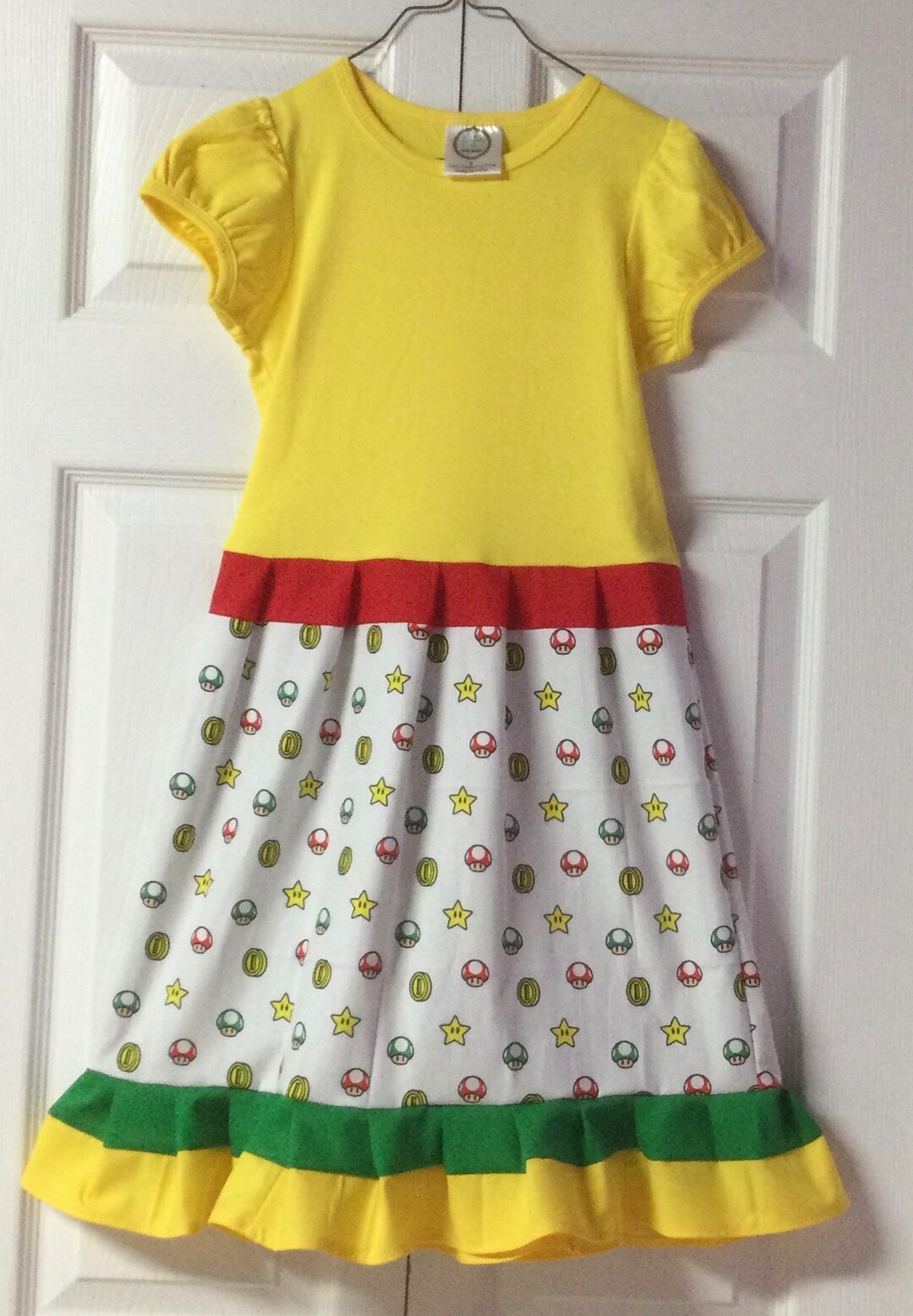 Super Mario Power up T Shirt Dress - Etsy