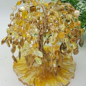 Weeping Willow Crystal Tree of Life Centerpiece Sun Catcher Decor - Etsy