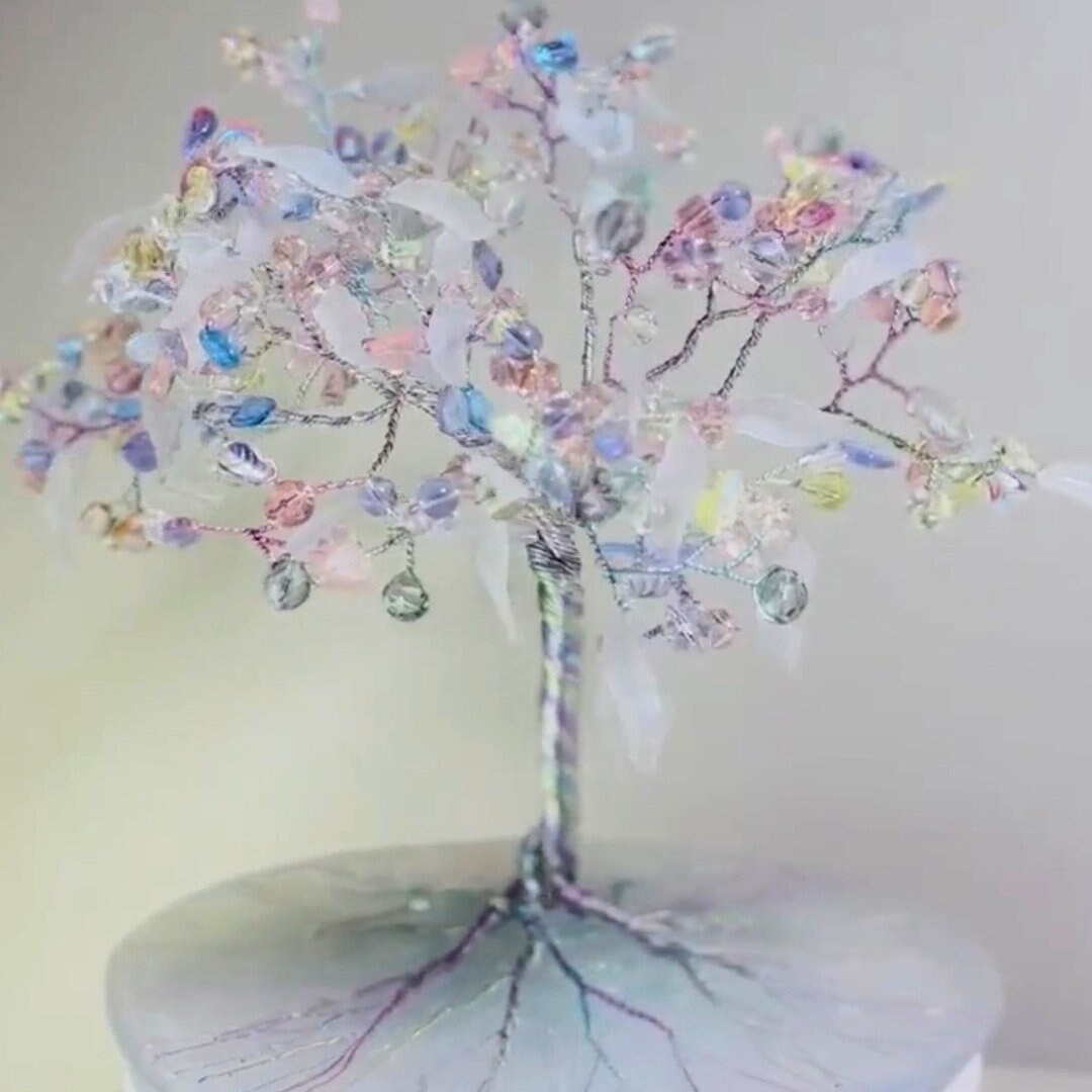 Large Crystal Tree of Life Centerpiece Decor - Etsy