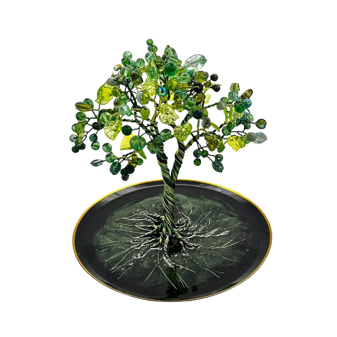Large Black Pond Crystal Tree of Life Centerpiece Decor - Etsy