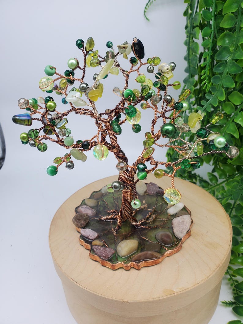 Medium Crystal Tree of Life Centerpiece Decor - Etsy