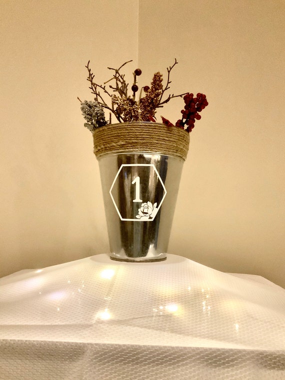 Wedding Table Numbers Event Table Signs Wedding Decor | Etsy