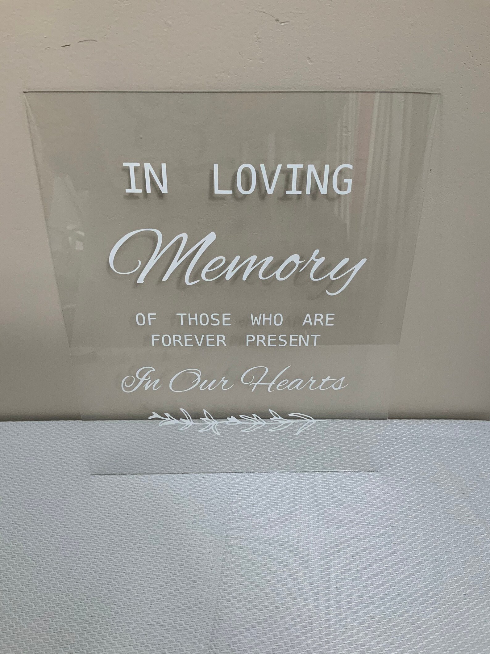 In Loving Memory Wedding Memorial Sign Remembrance Wedding | Etsy