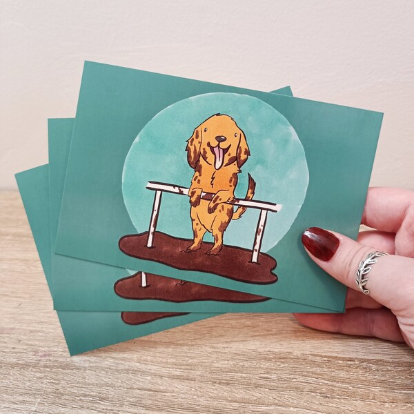 Dog Postcard - Etsy