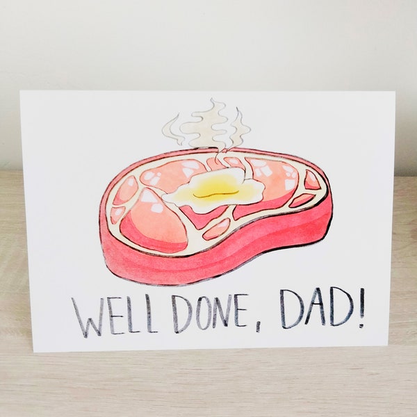 Steak Congratulations - Etsy