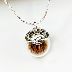 Custom Horsehair Necklace With Sterling Silver Celtic Knot - Etsy