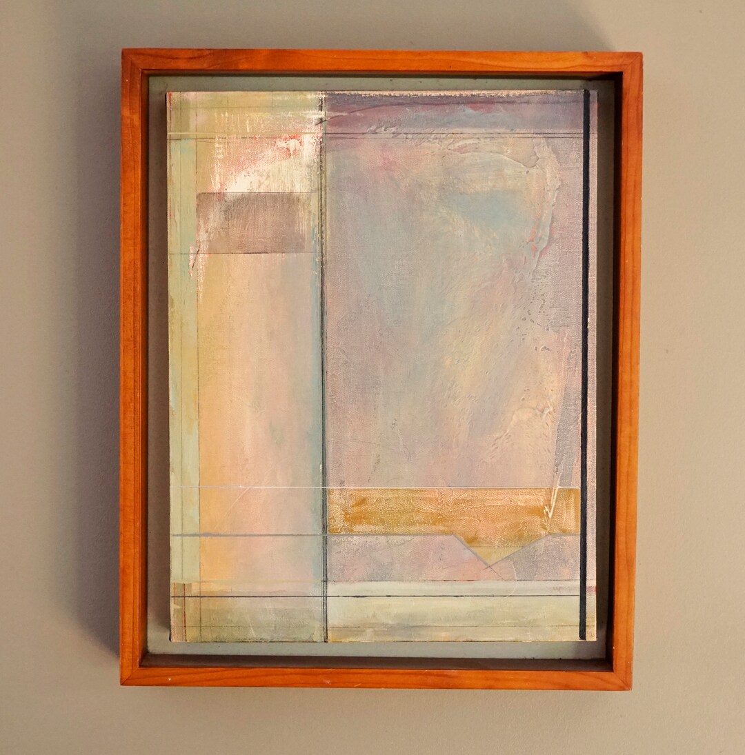 Blue Chip Artist RONI STRETCH Vintage Oil Painting - Study of Santa ...