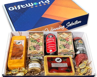 Cheese Sausage Gift Box - Etsy