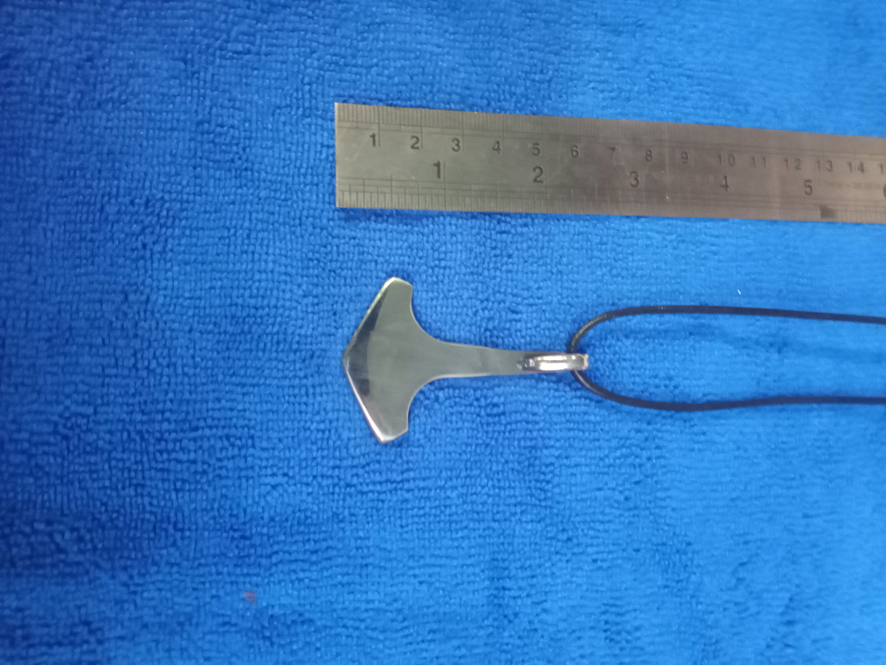 Mjolnir Pendant. Thor's Hammer. Viking Jewelry. Medium. Stainless Steel ...