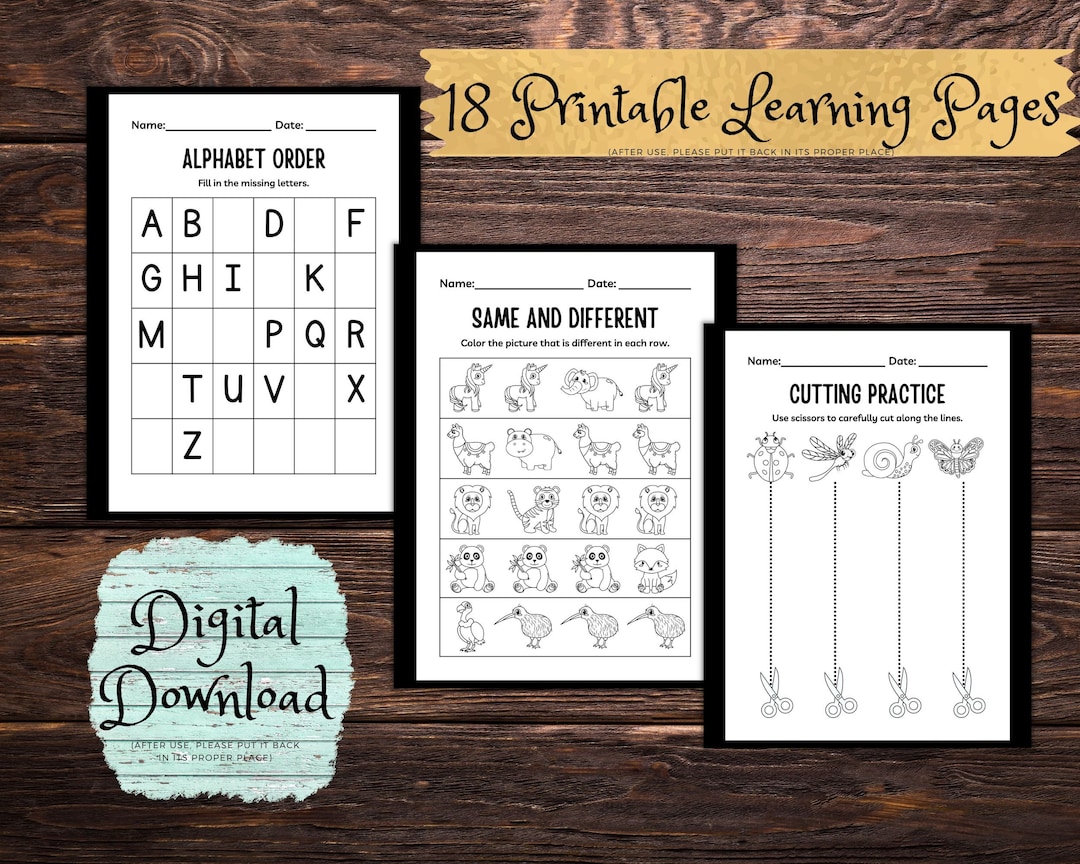 Alphabet Recognition for Preschool, Number Learning for Homeschool ...