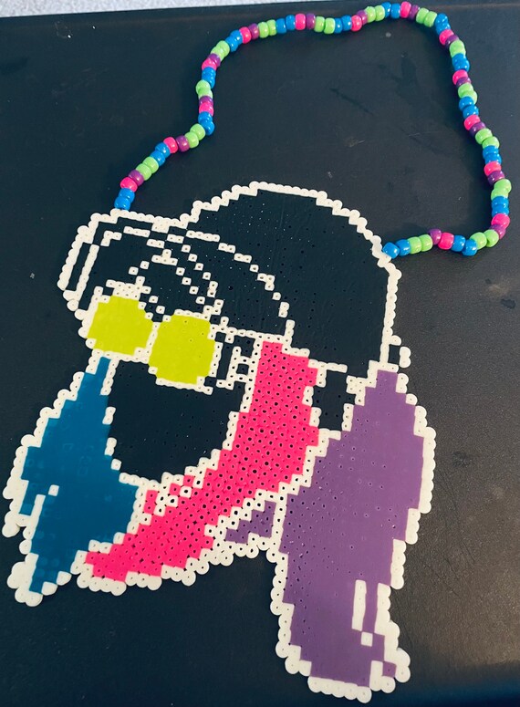 Rezz Perler Necklace - Etsy
