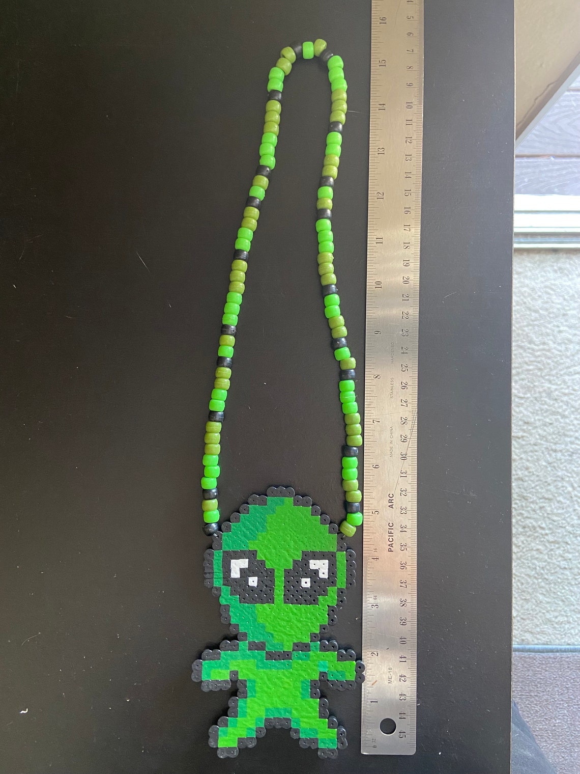 Alien Perler Necklace - Etsy