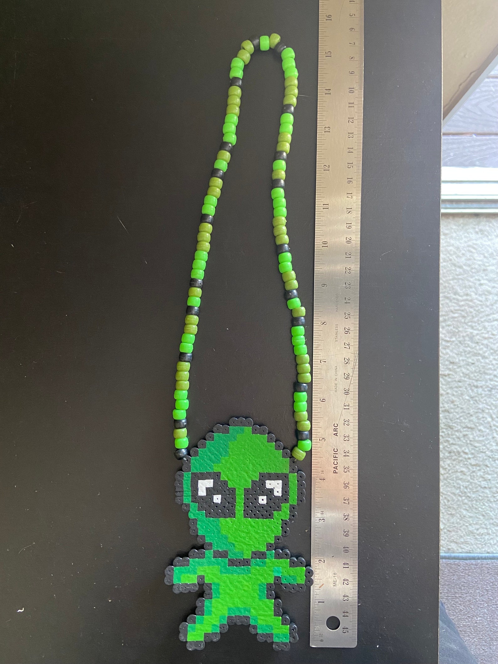 Alien Perler Necklace - Etsy