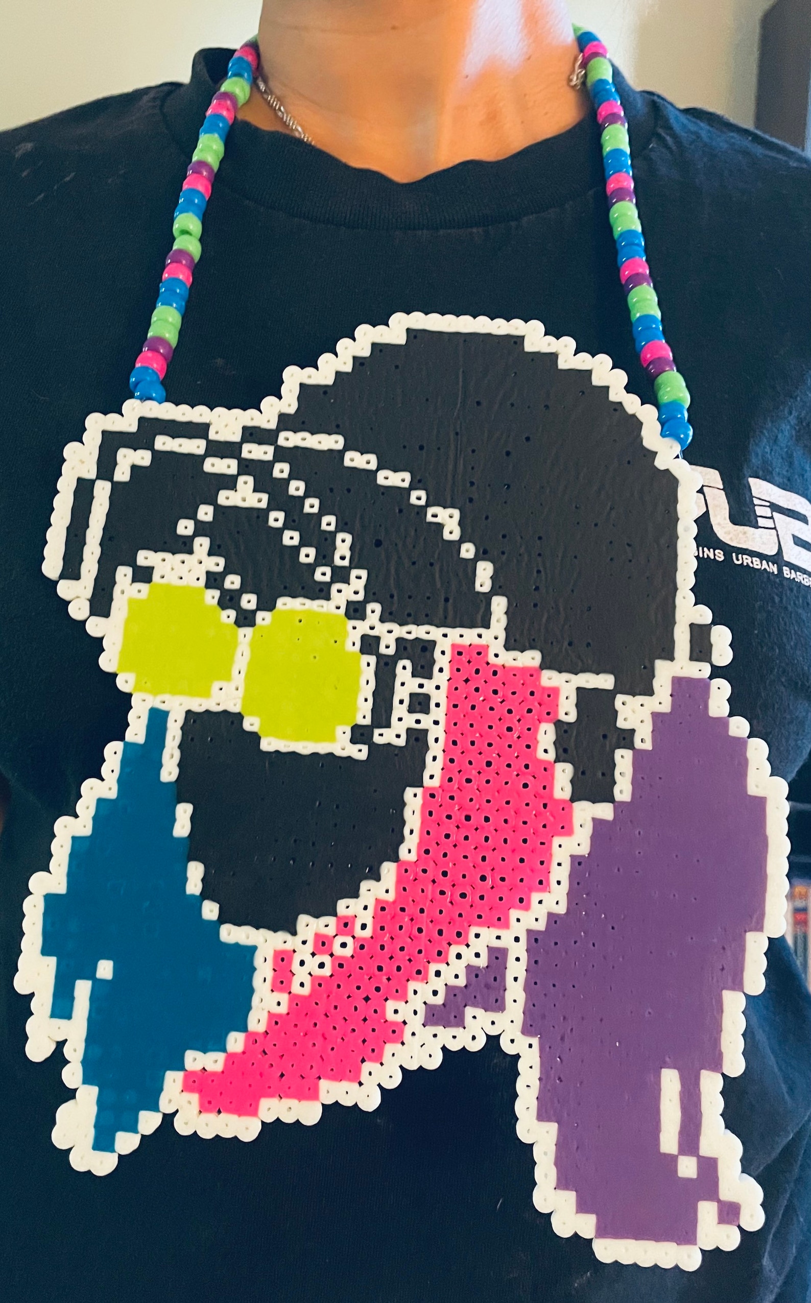 Rezz Perler Necklace - Etsy