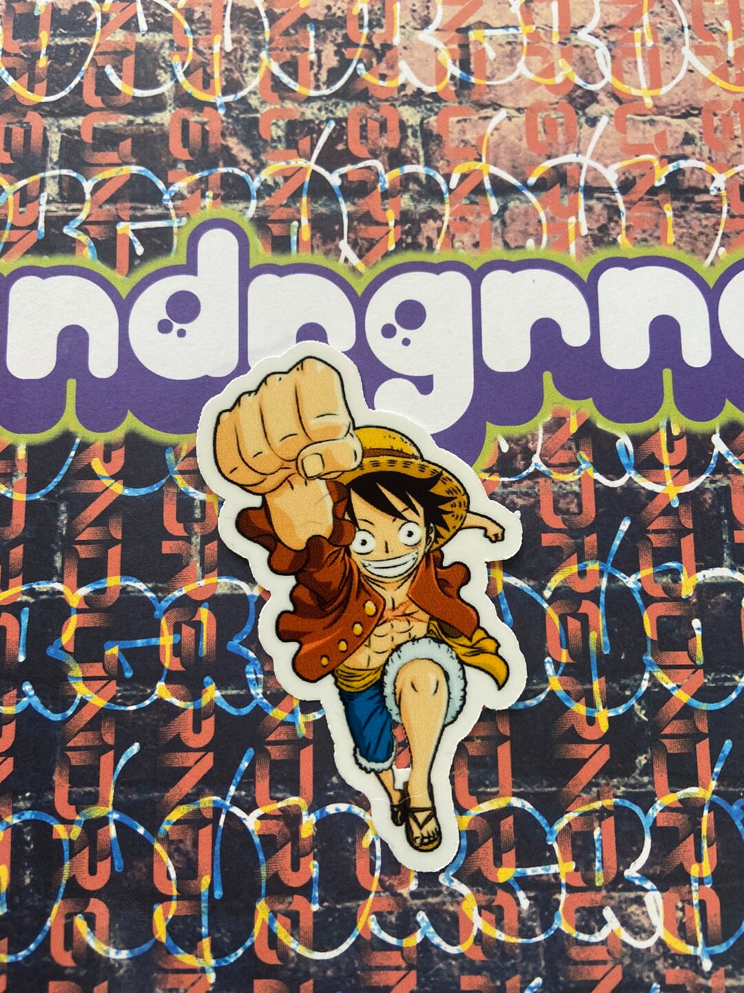 Luffy Sticker - Etsy
