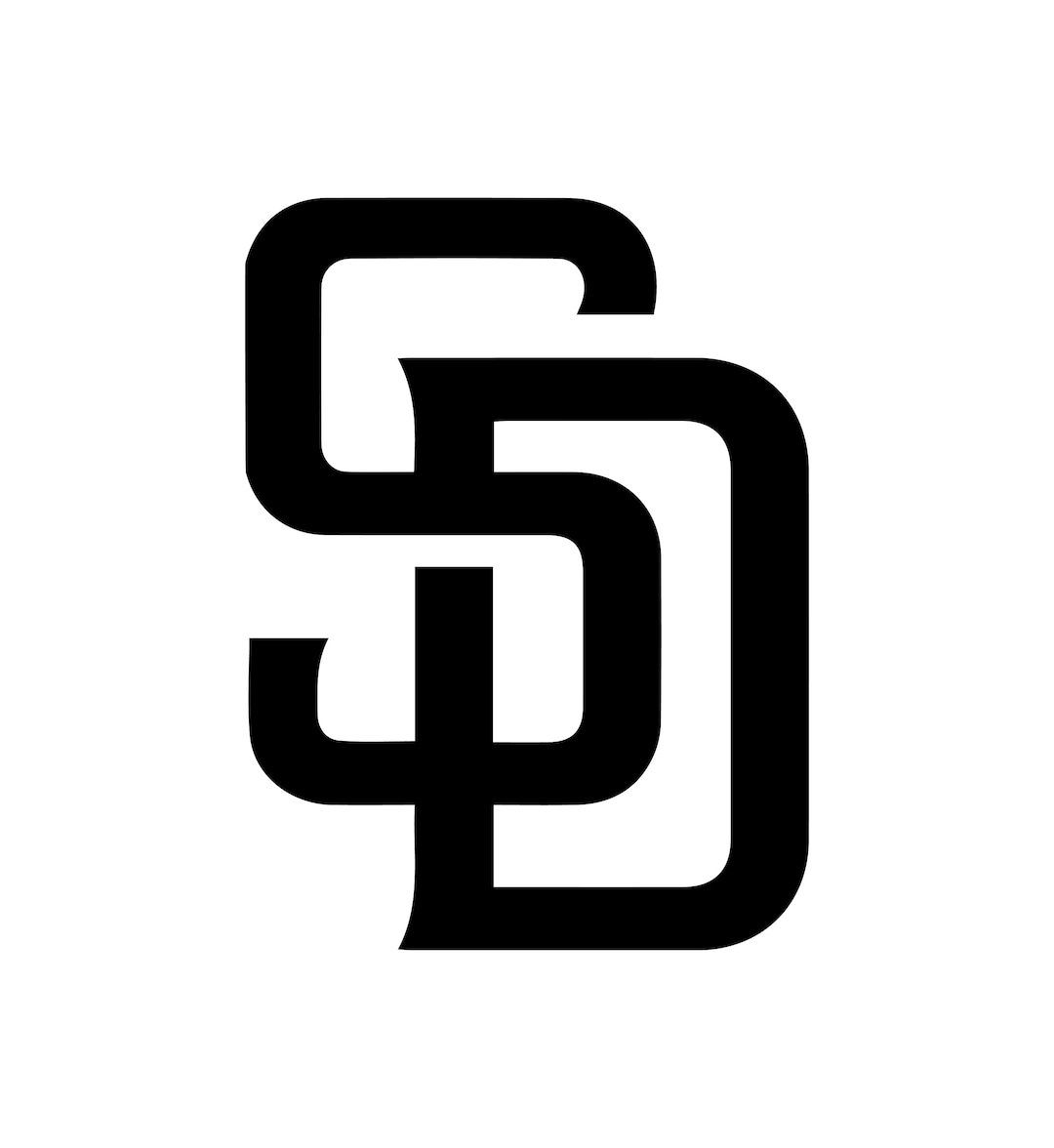 SD Logo Sticker Decal - Etsy