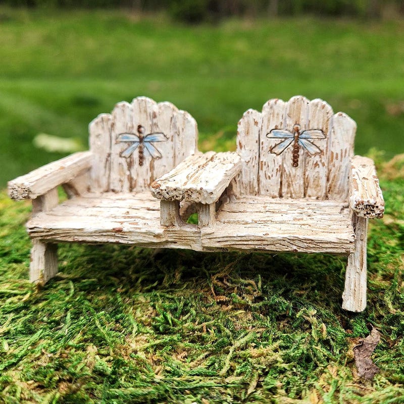Fairy Garden Bench - Etsy