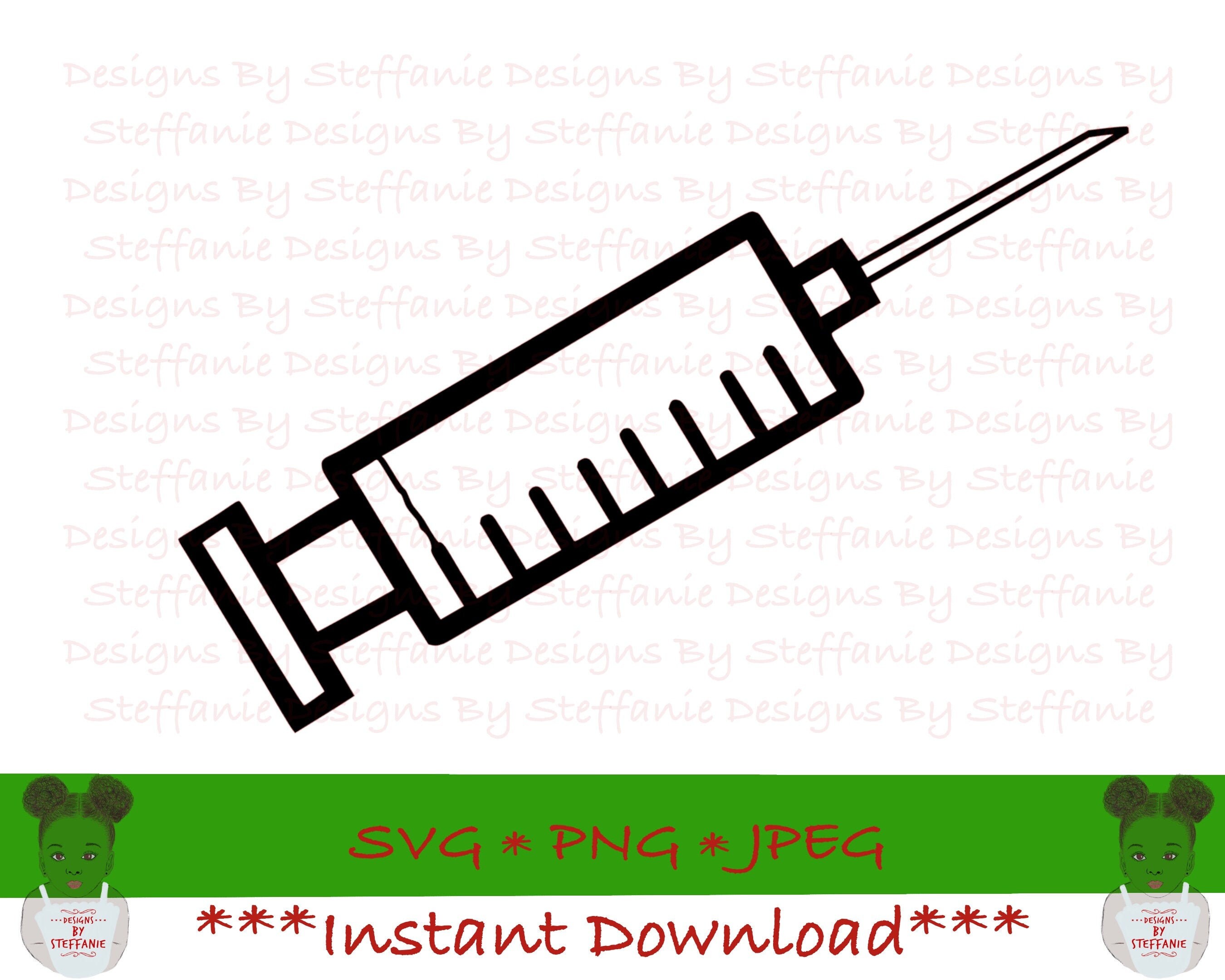 Syringe SVG Syringe Jpeg Syringe Png Needle SVG Needle - Etsy UK