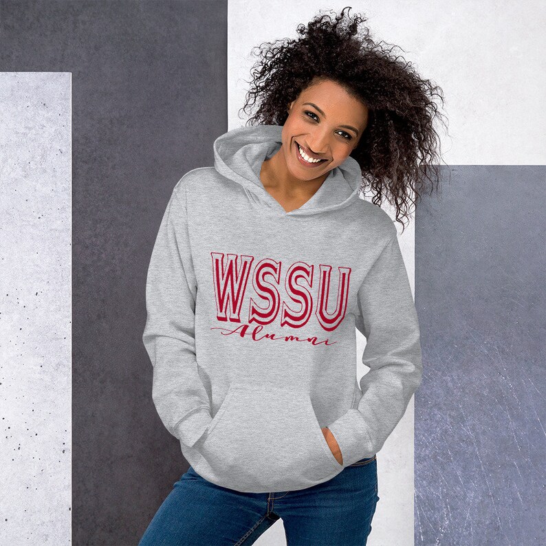 WSSU Alumni Unisex Hoodie WSSU Hoodie WSSU Sweatshirt - Etsy