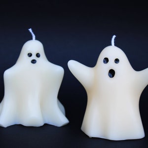 Ghost Candle | Unscented | Home Decor Candles | Holidays - Etsy