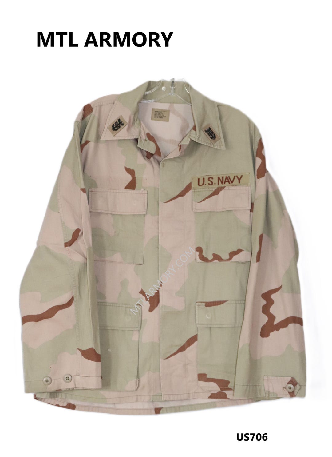 US Army 3 Color Desert Camo DCU Shirt Size Medium-regular - Etsy