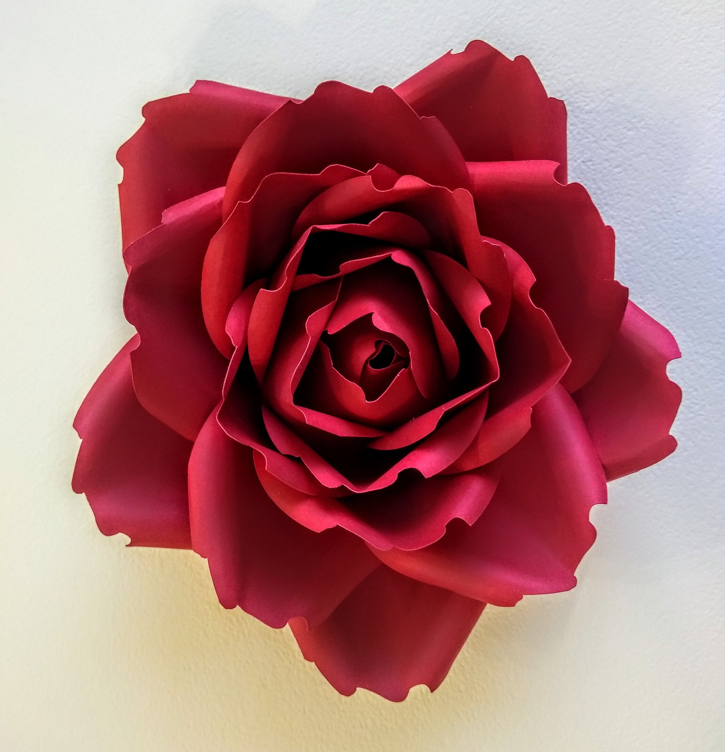 Rose Template - Etsy