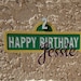 Happy Birthday Street Sign Personalized Happy Birthday Cake Topper ...
