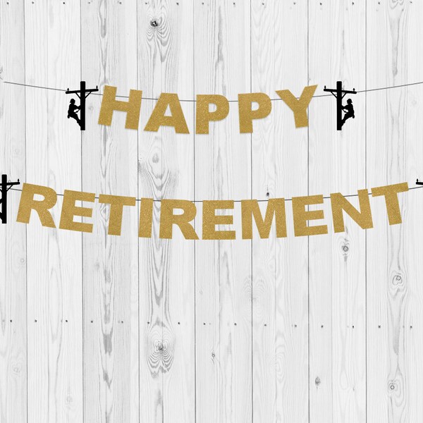 Lineman Retirement - Etsy