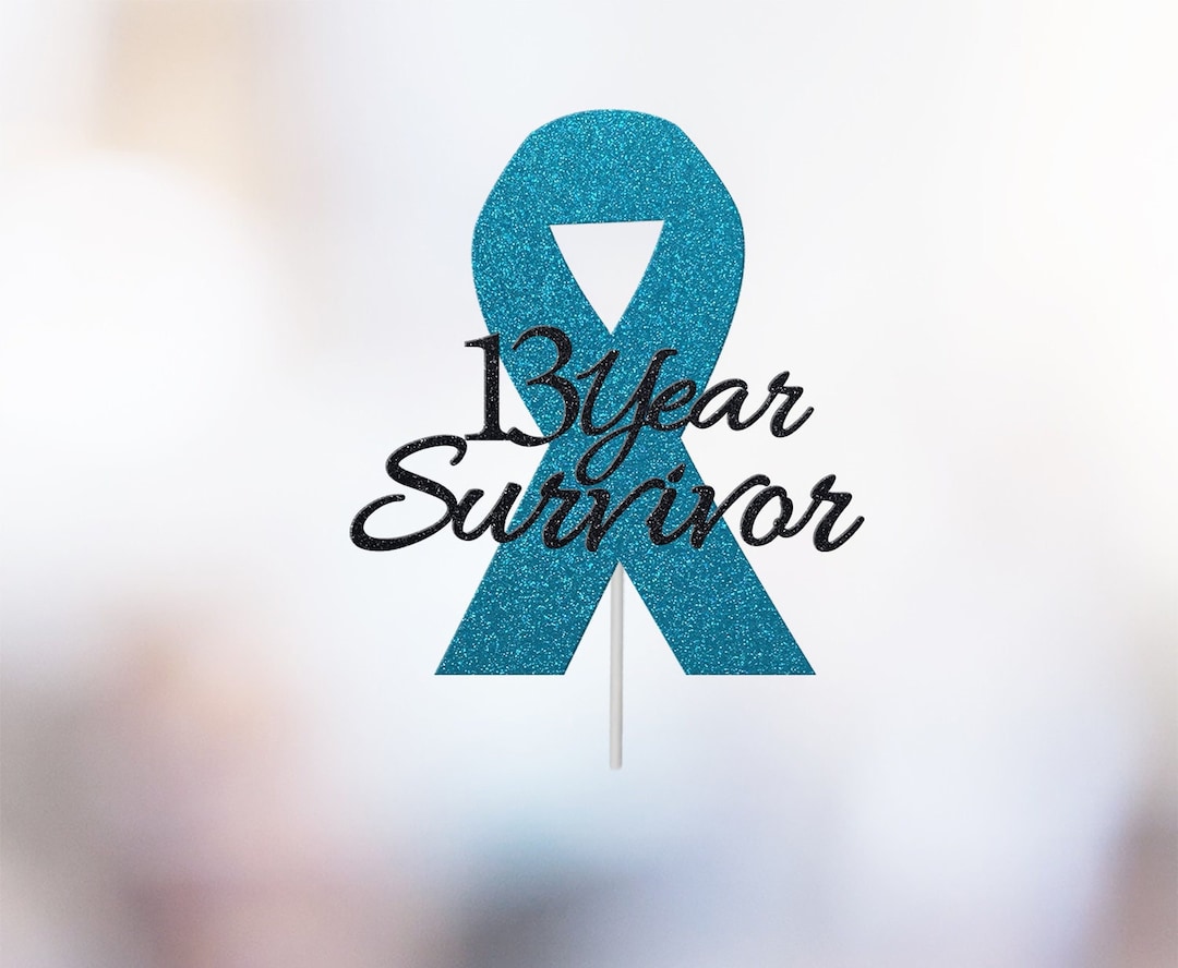 Cancer Survivor Cake Topper, Cancer Fighter Celebration Topper - Etsy