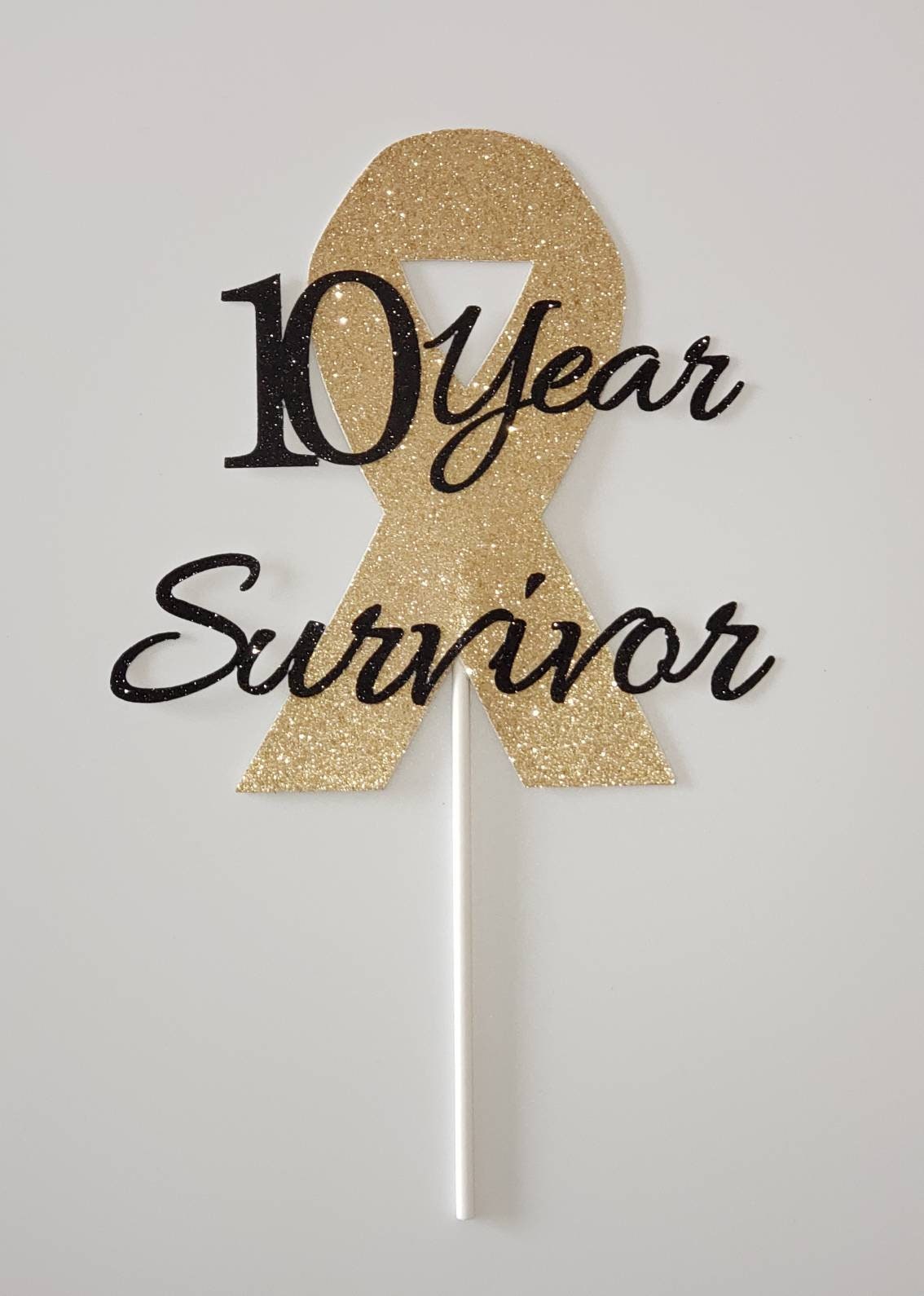 Cancer Survivor Cake Topper Cancer Fighter Celebration Topper - Etsy