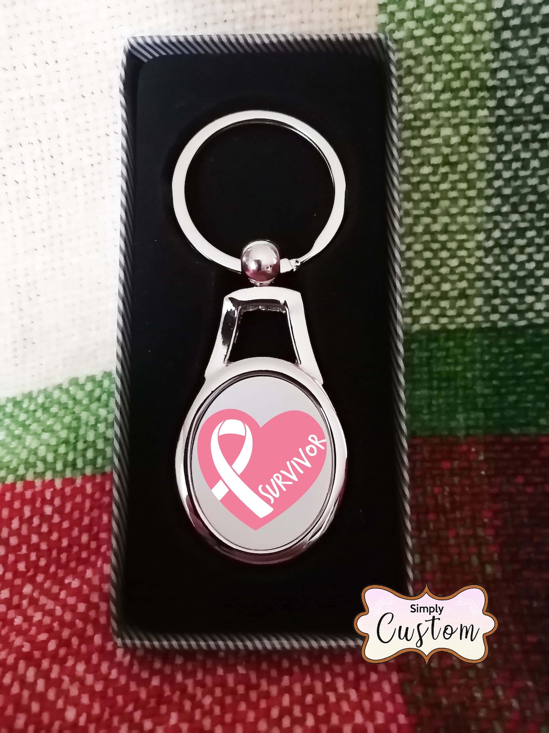 Breast Cancer Survivor Keychain, Breast Cancer Survivor Gift, Cancer ...
