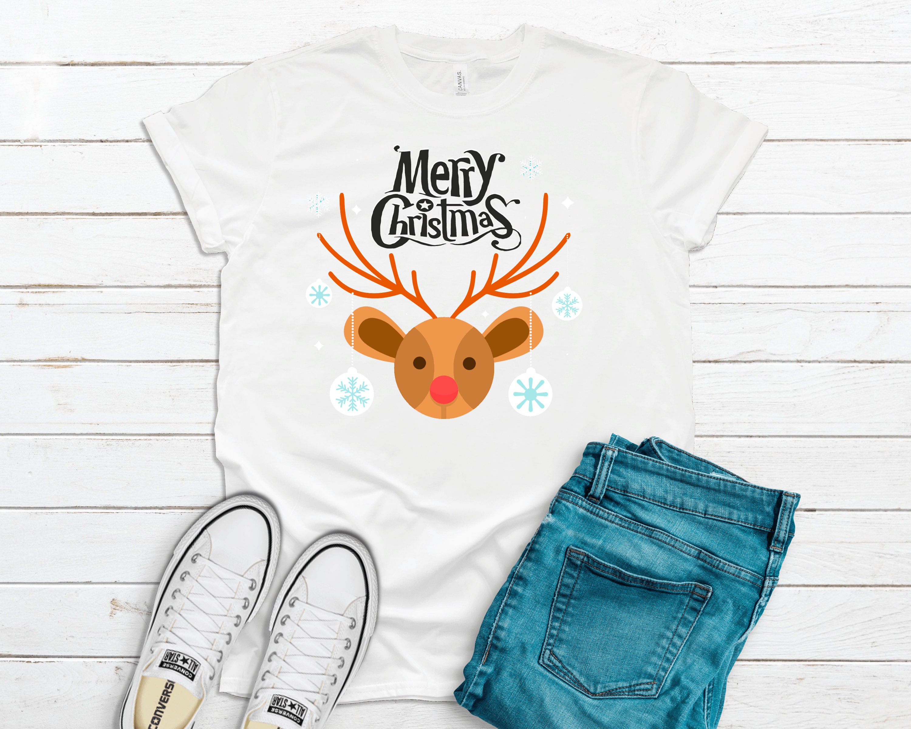 Reindeer Shirts Christmas Shirts Christmas Tshirt Holiday | Etsy