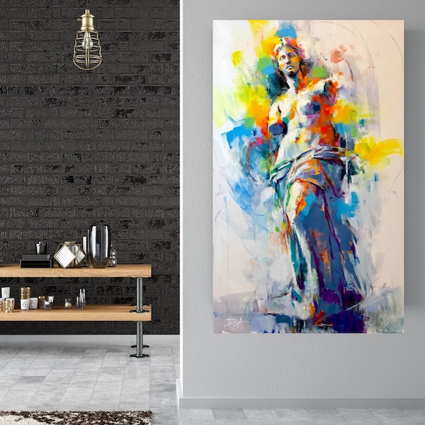 Venus De Milo Painting - Etsy
