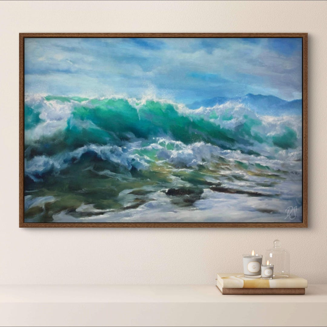 ORIGINAL PAINTING the Resolve | 24x36" | One of a Kind, Oil on Canvas ...