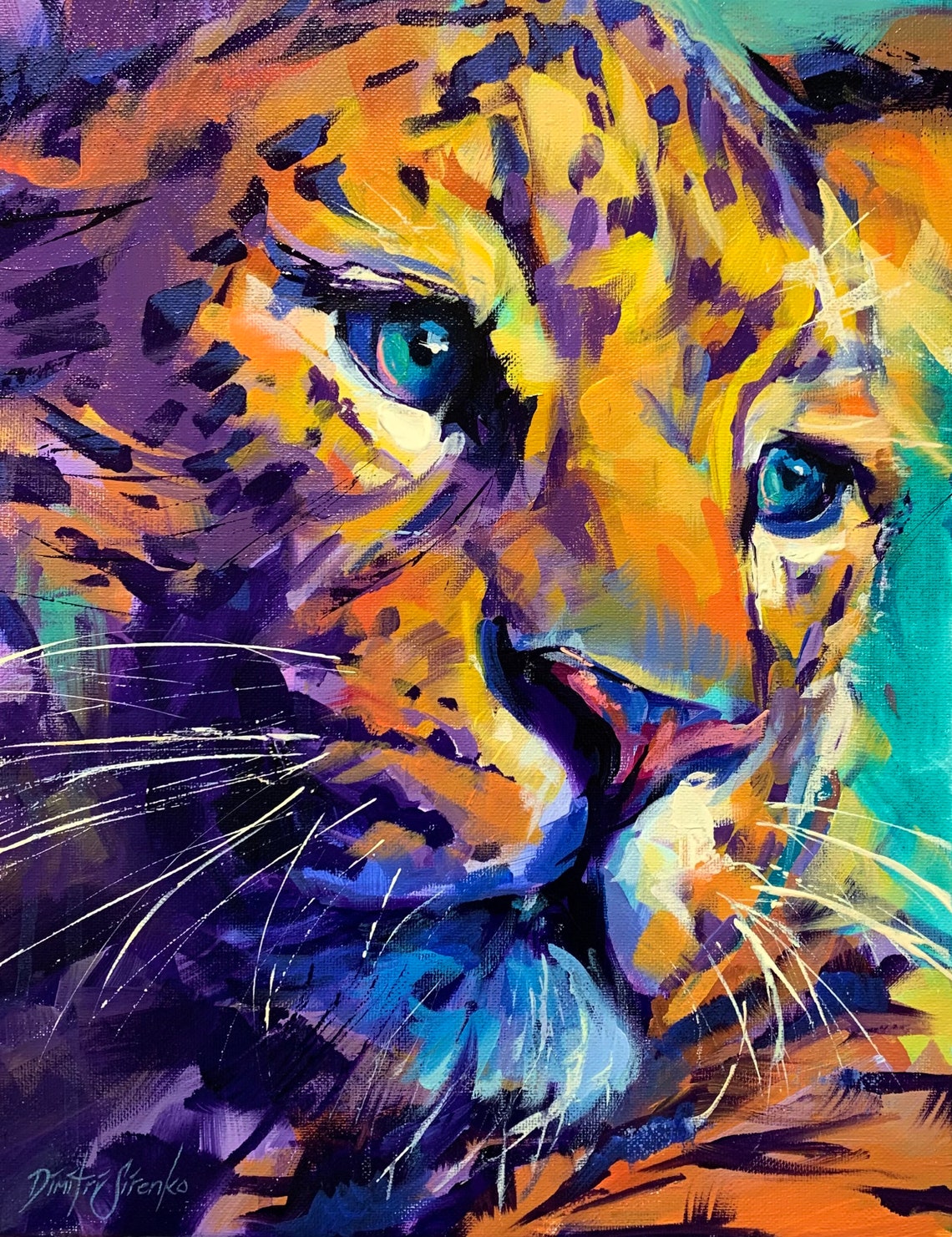 SPOTTED Print | Cheetah Print, Cheetah Wall Art, Big Cat Artwork, Wild ...