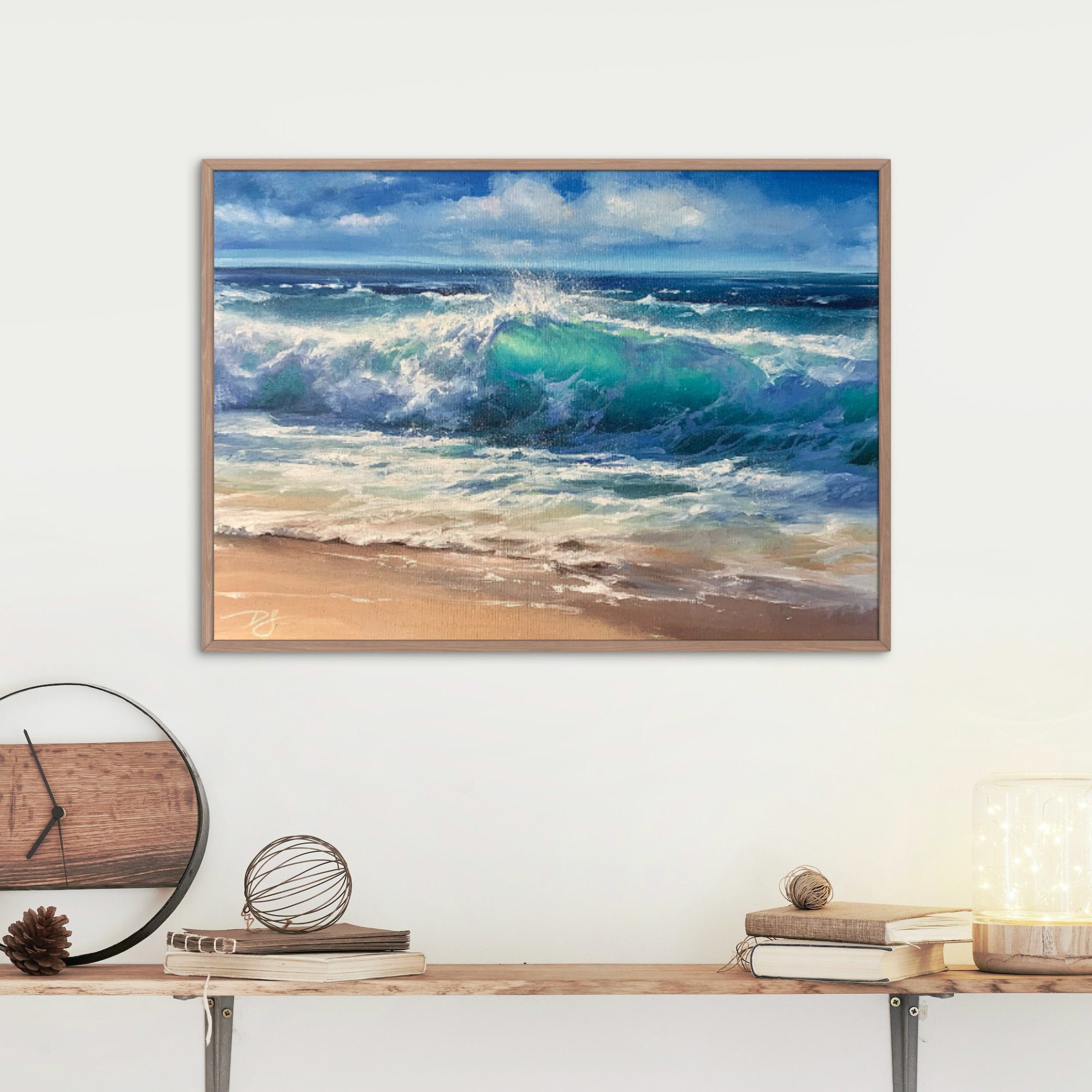 THE TURNING POINT Print Seascape Art Canvas Seascape - Etsy