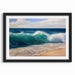CONTENT Print | Seascape Poster, Seascape Artwork, Coastal Artwork ...