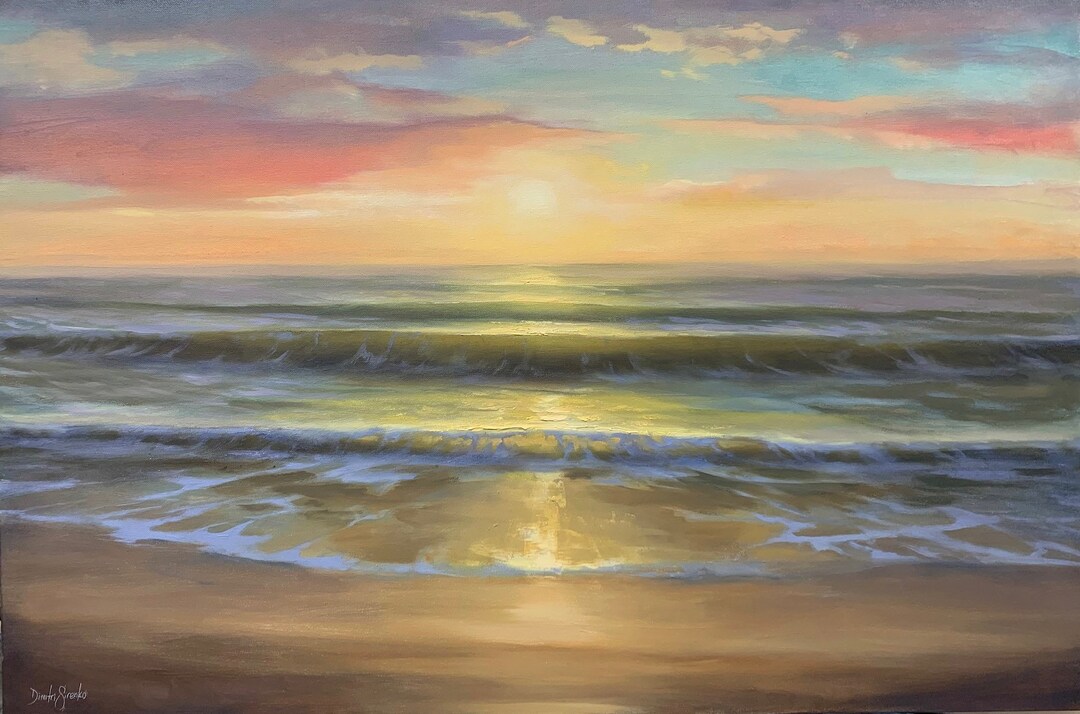 THE DUNE Print Seascape Poster Seascape Artwork Seascape - Etsy