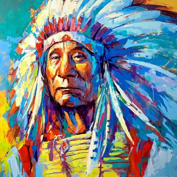 Chief Red Cloud - Etsy