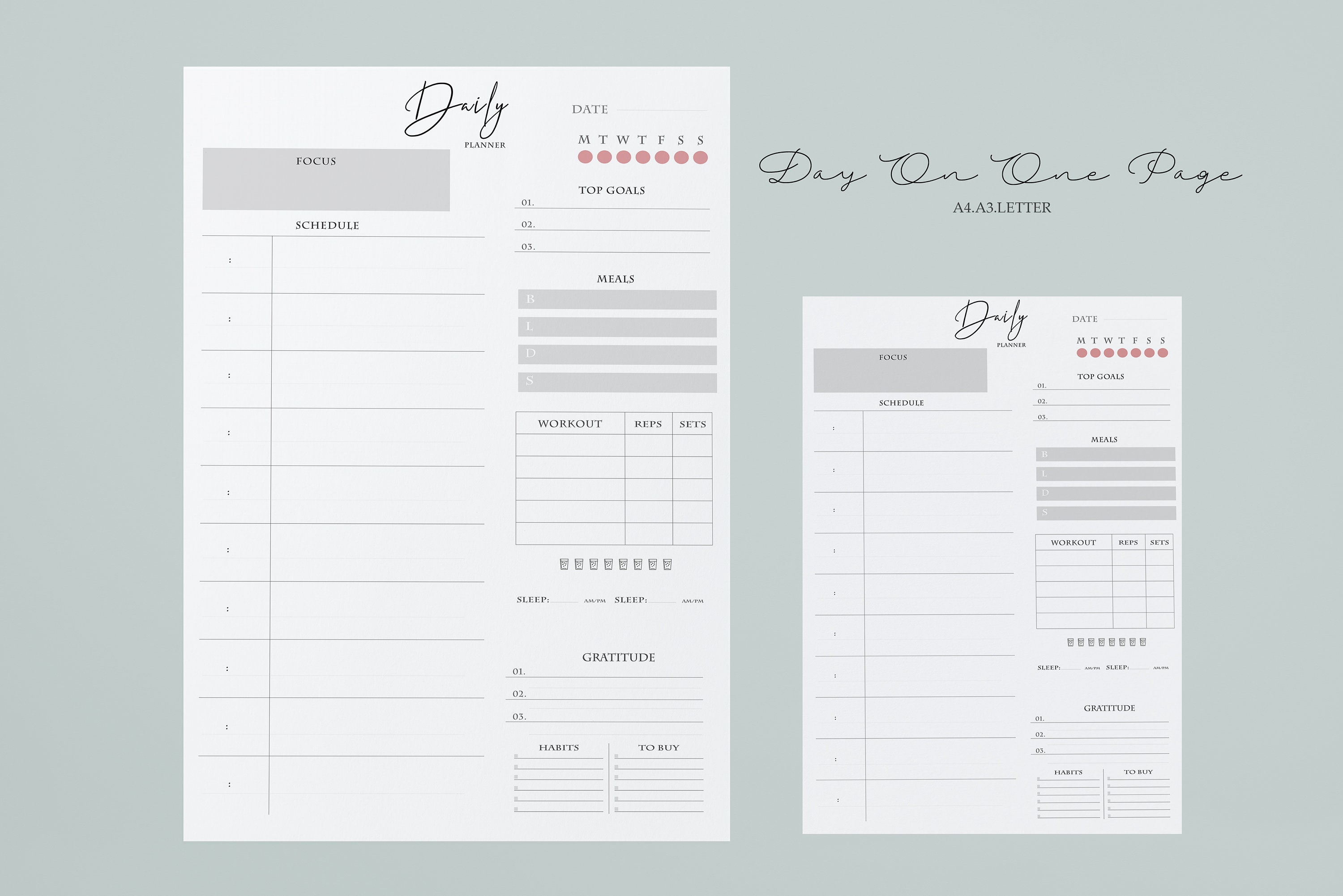 Daily Planner Printable One Page Daily Planner Printable Etsy daily-planner-printable-one-page-daily-planner-printable-etsy
