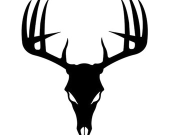 Deer Antler Decal - Etsy