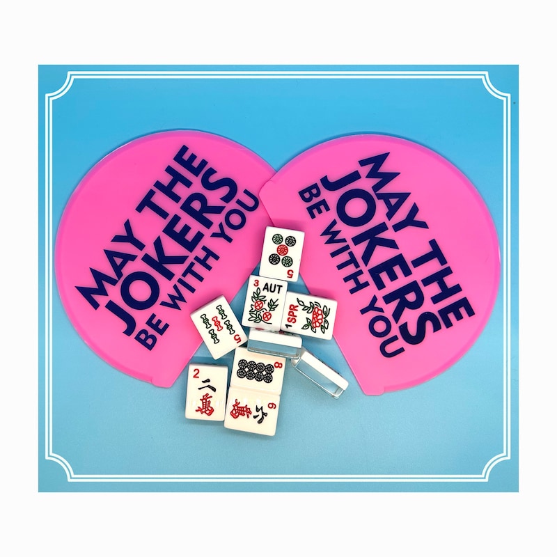 Shuffling Mahjong Card - Etsy