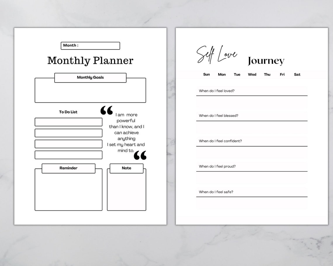 Brain Dump Journal Printable Brain Dump Journal Brain Dump - Etsy