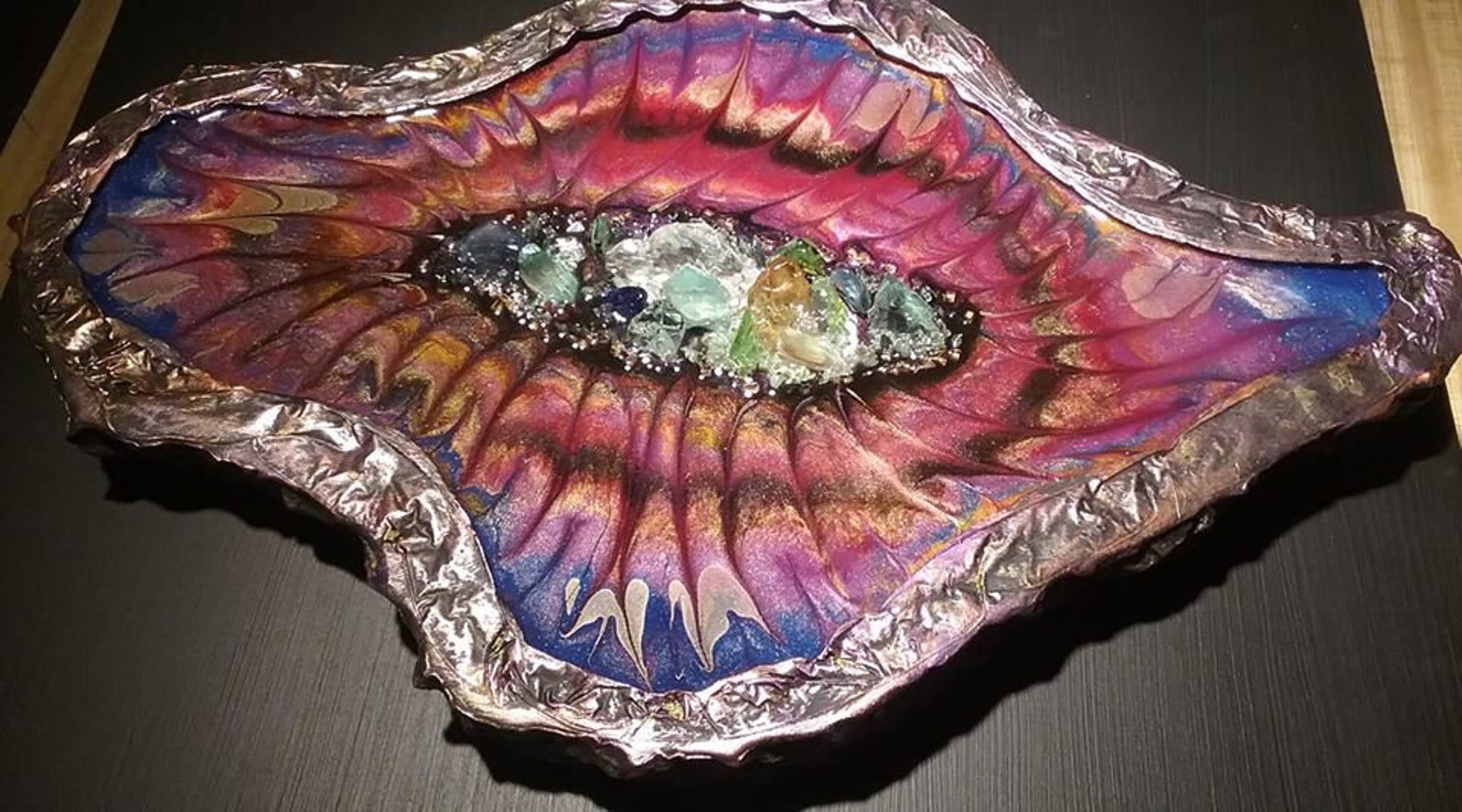 One of a Kind Original Geode Art by the Joseph Mcgowan Studio - Etsy