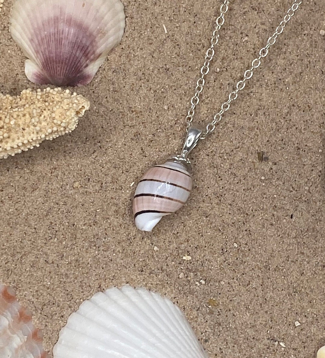 Hawaiian Swollen Bubble Seashell Necklace - Etsy