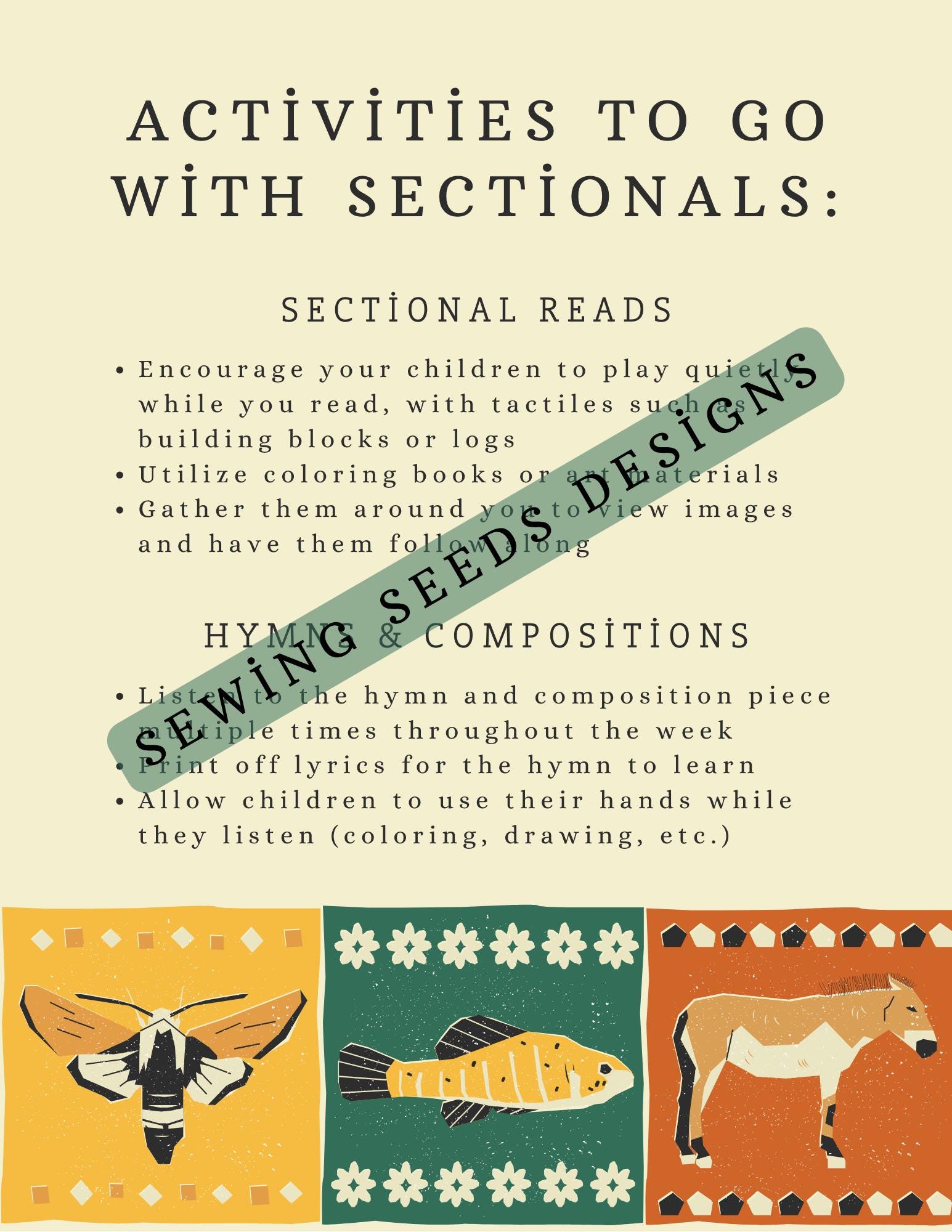 Slow Down Morning Basket Plan, Volume Two: Winter **quarterly Unit Plan ...